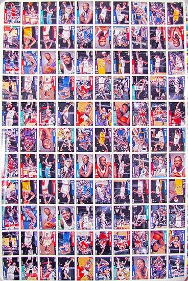1996 97 Upper Deck Collectors Choice Series 2 Basketball Uncut Sheets