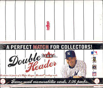 2003 Fleer Double Header Baseball 24 Pack Box | DA Card World