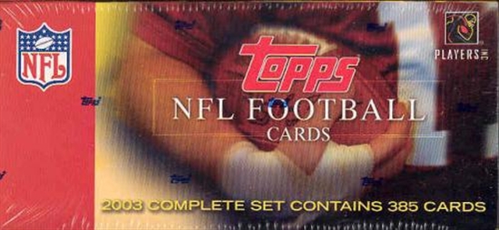 2003 Topps Football Factory Set (Box) | DA Card World