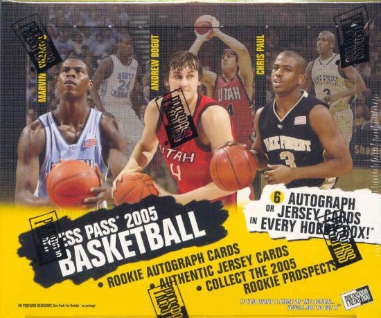 2005/06 Press Pass Basketball Hobby Box | DA Card World