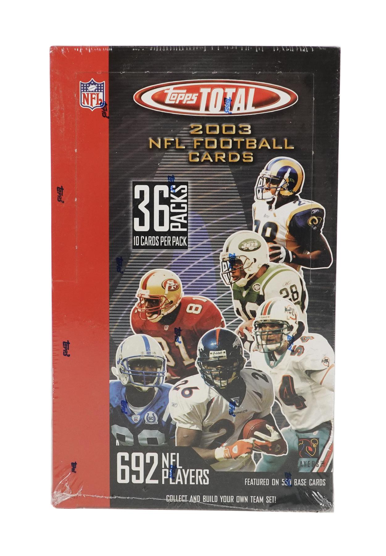 2003 Topps Total Football Hobby Box | DA Card World