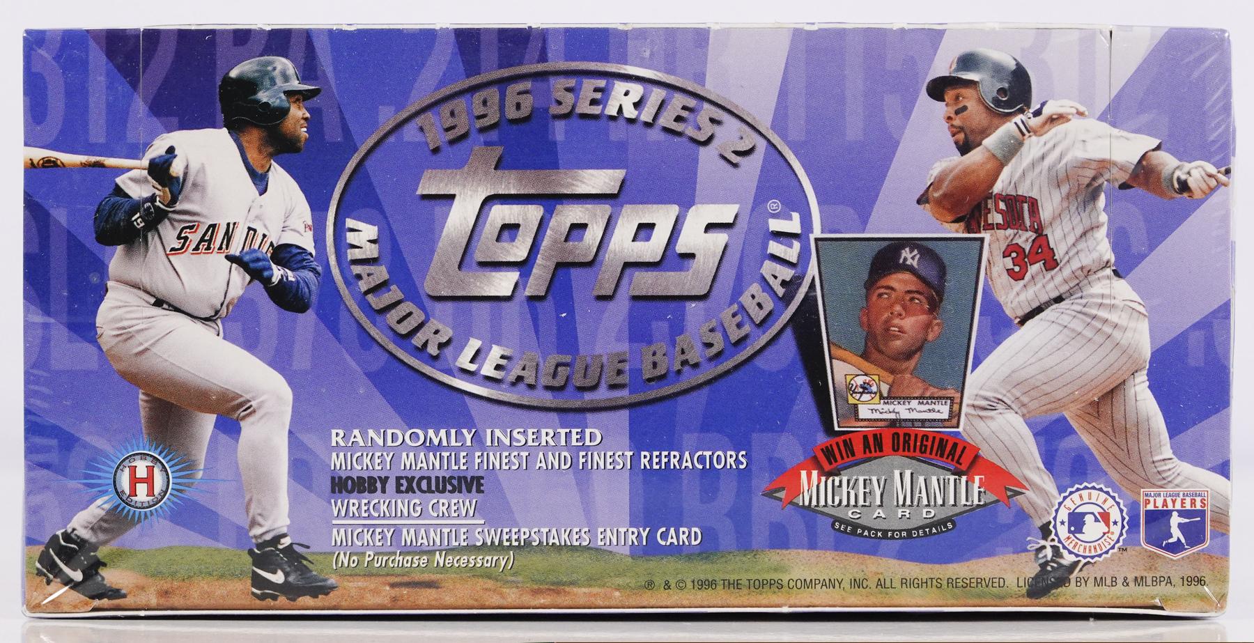 1996 Topps Series 2 Baseball Jumbo Box | DA Card World