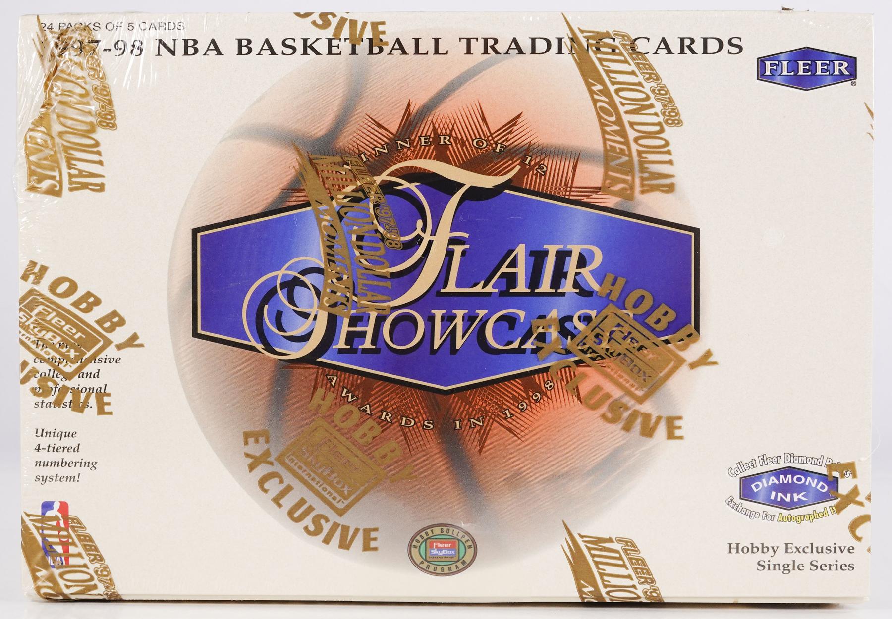 1997/98 Fleer Flair Showcase Basketball Hobby Box | DA Card World