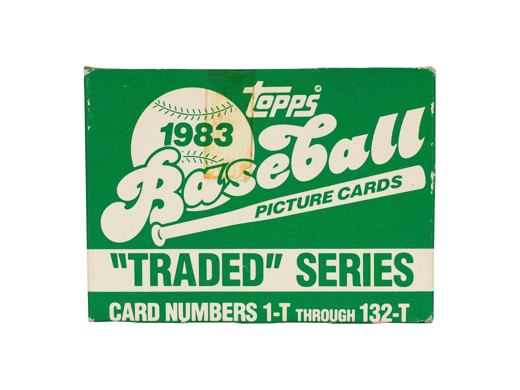 1983 Topps Traded & Rookies Baseball Factory Set | DA Card World