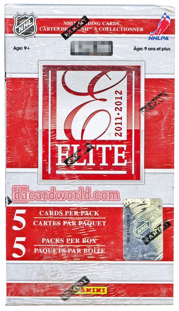 2011/12 Panini Elite Hockey Blaster Box | DA Card World