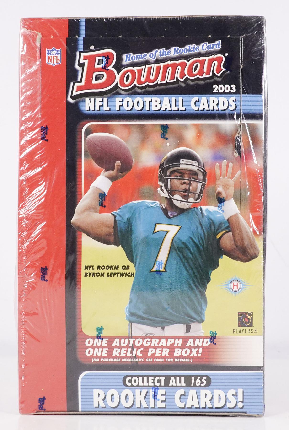 2003 Bowman Football Hobby Box | DA Card World