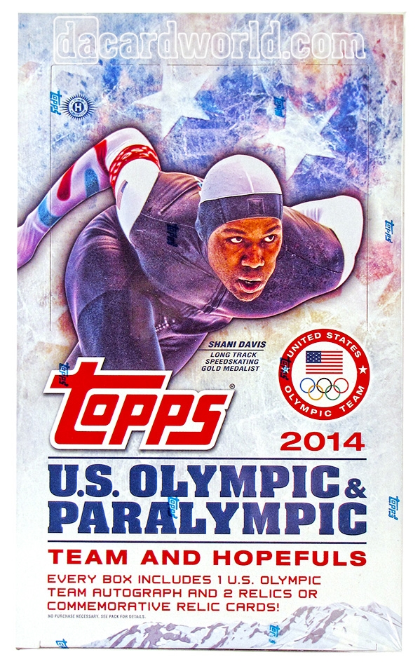 2014 Topps U.S. Olympic Hobby Box | DA Card World