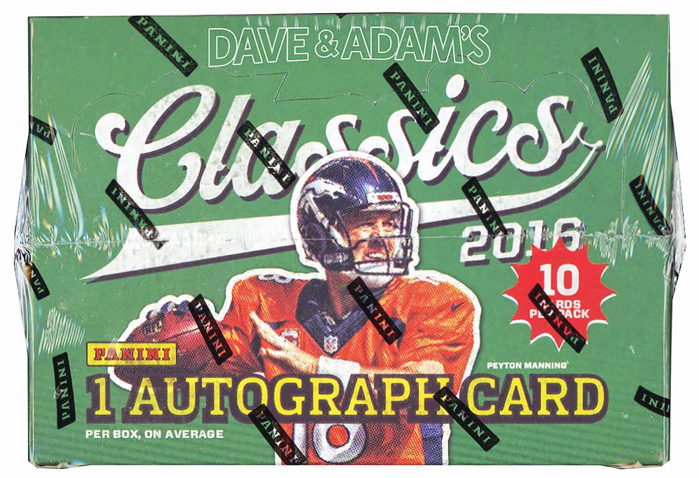 2016 Panini Classics Football Hobby Box | DA Card World