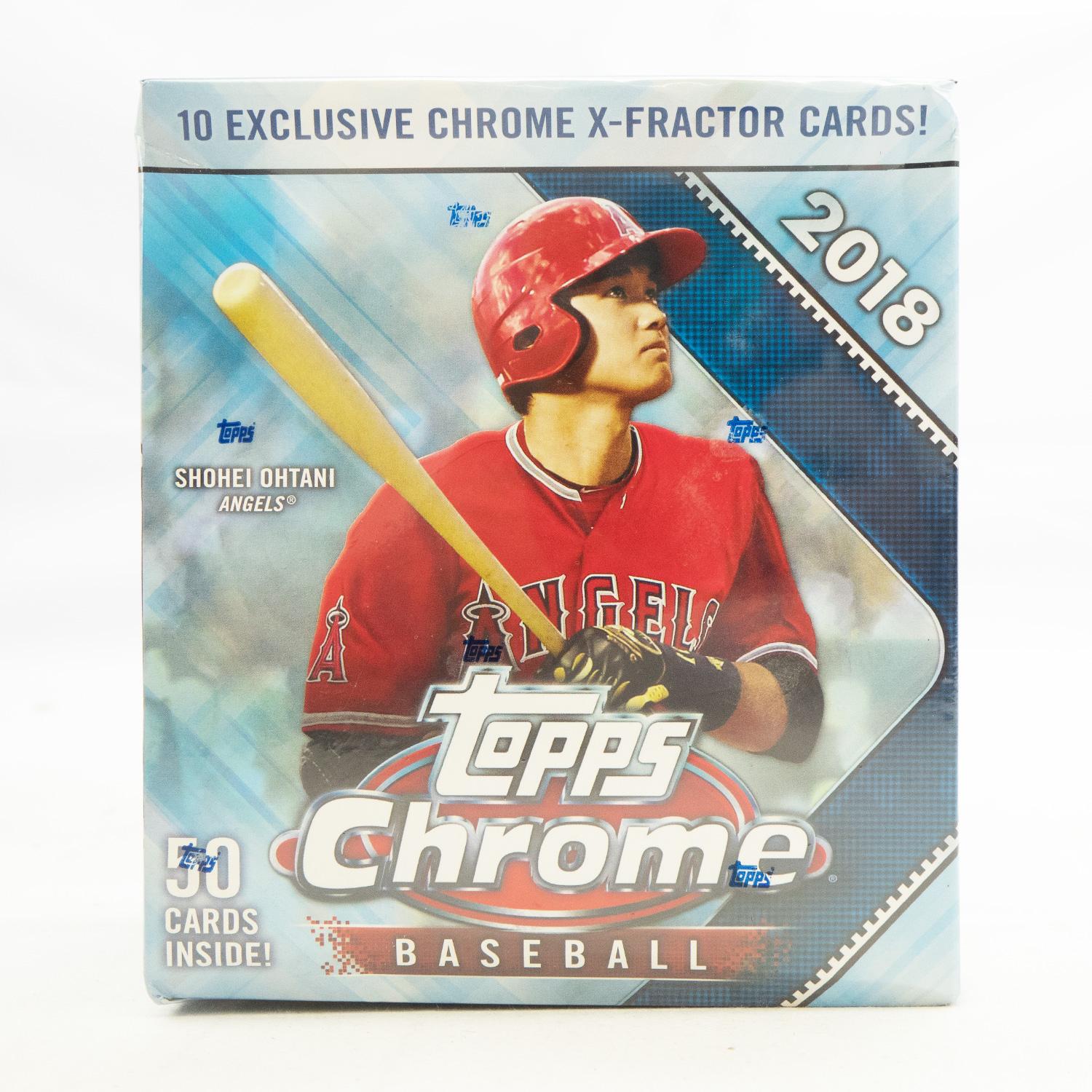 2018 Topps Chrome Baseball Mega Box | DA Card World