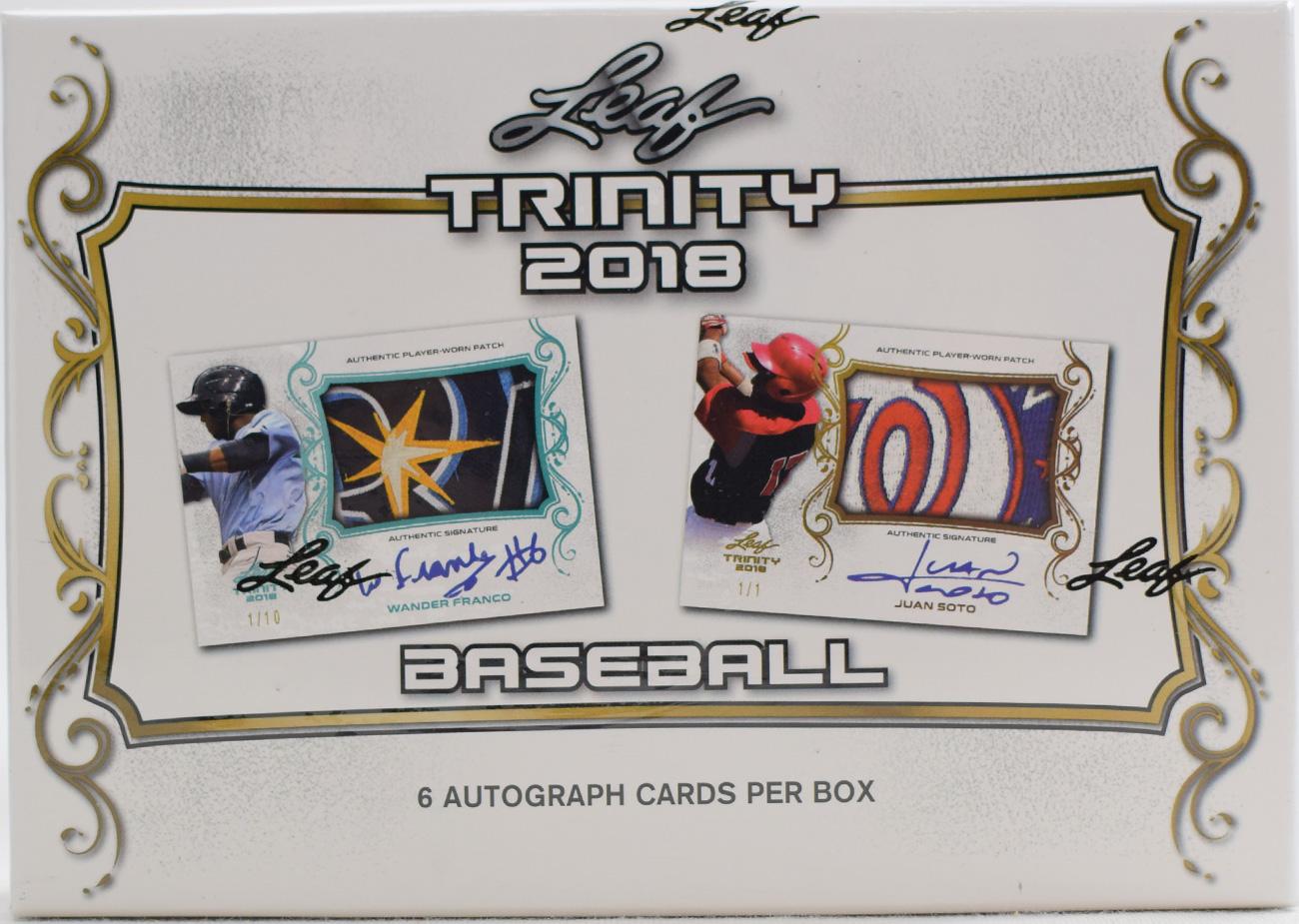 2018 Leaf Trinity Baseball Hobby Box | DA Card World