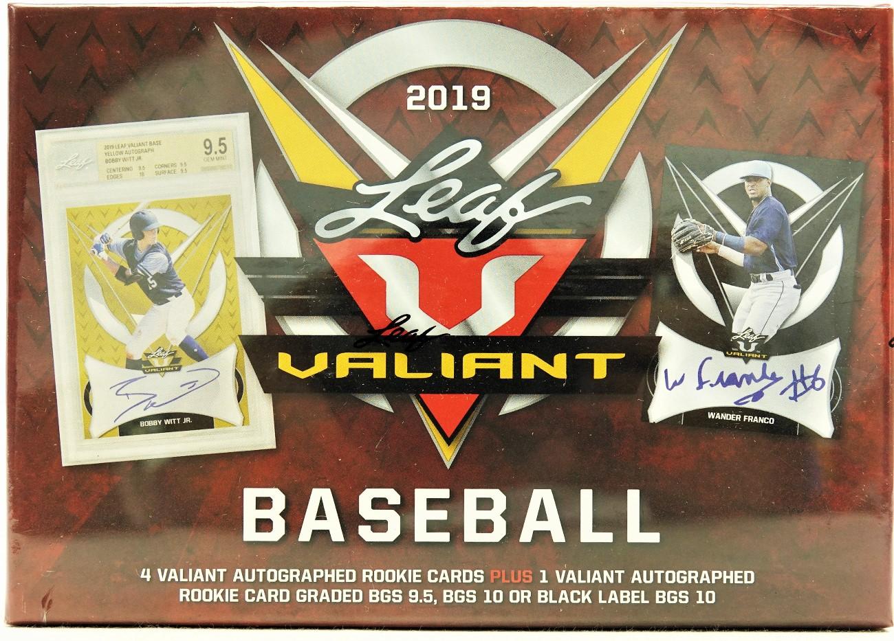 2019 Leaf Valiant Baseball Hobby Box | DA Card World