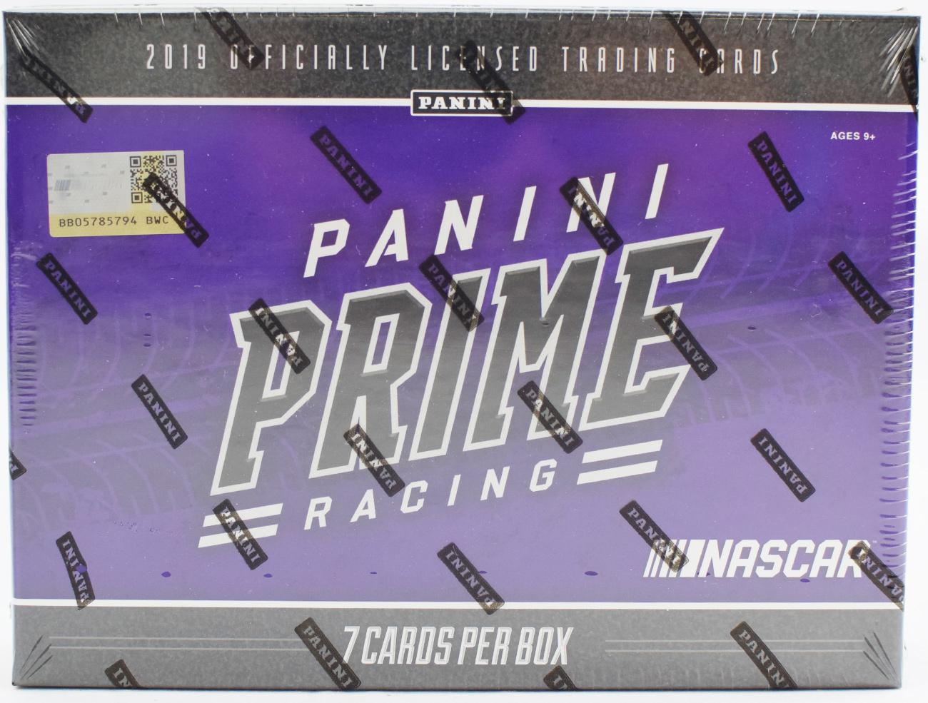 2019 Panini Prime Racing Hobby Box | DA Card World