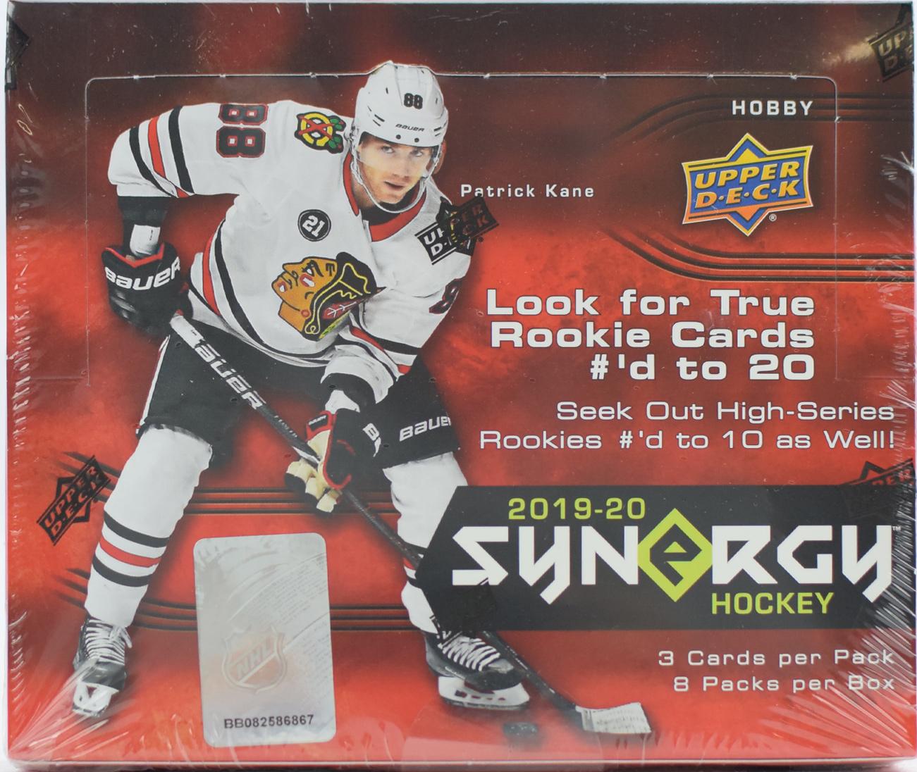 2019 20 Upper Deck Synergy Hockey Hobby Box Da Card World
