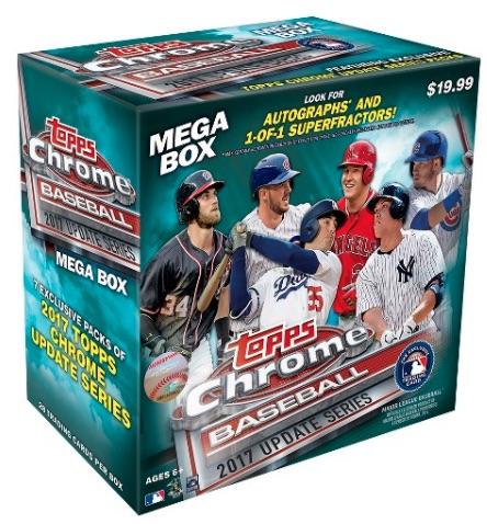 2017 Topps Chrome Update Baseball Mega Box | DA Card World