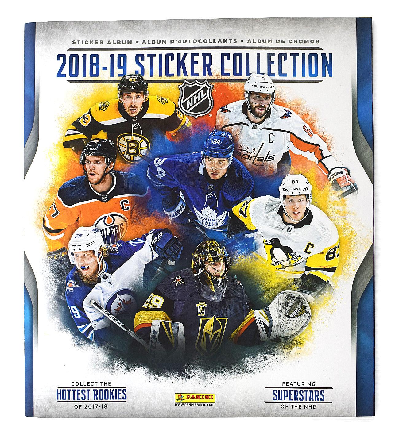 2018/19 Panini NHL Hockey Sticker Album | DA Card World