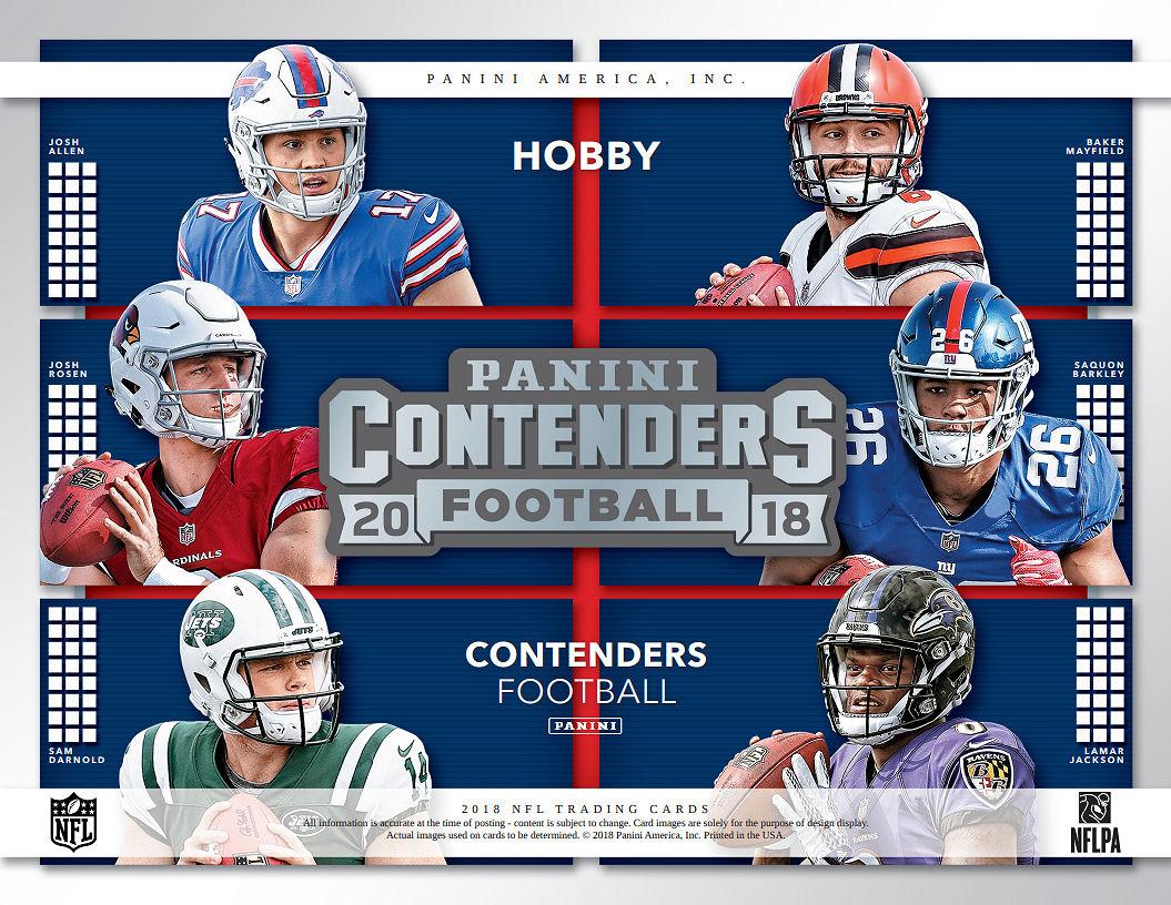 2018 Panini Contenders Football 12-Box Case- New Year 32 Spot Pick Your ...