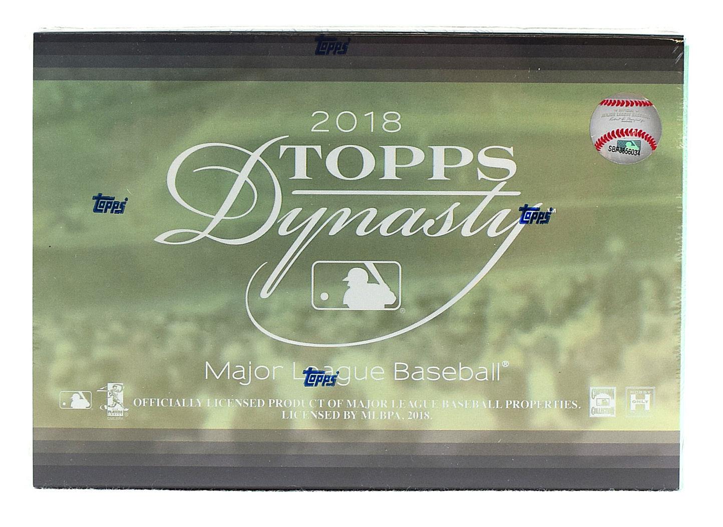 2018 Topps Dynasty Baseball Hobby Box | DA Card World