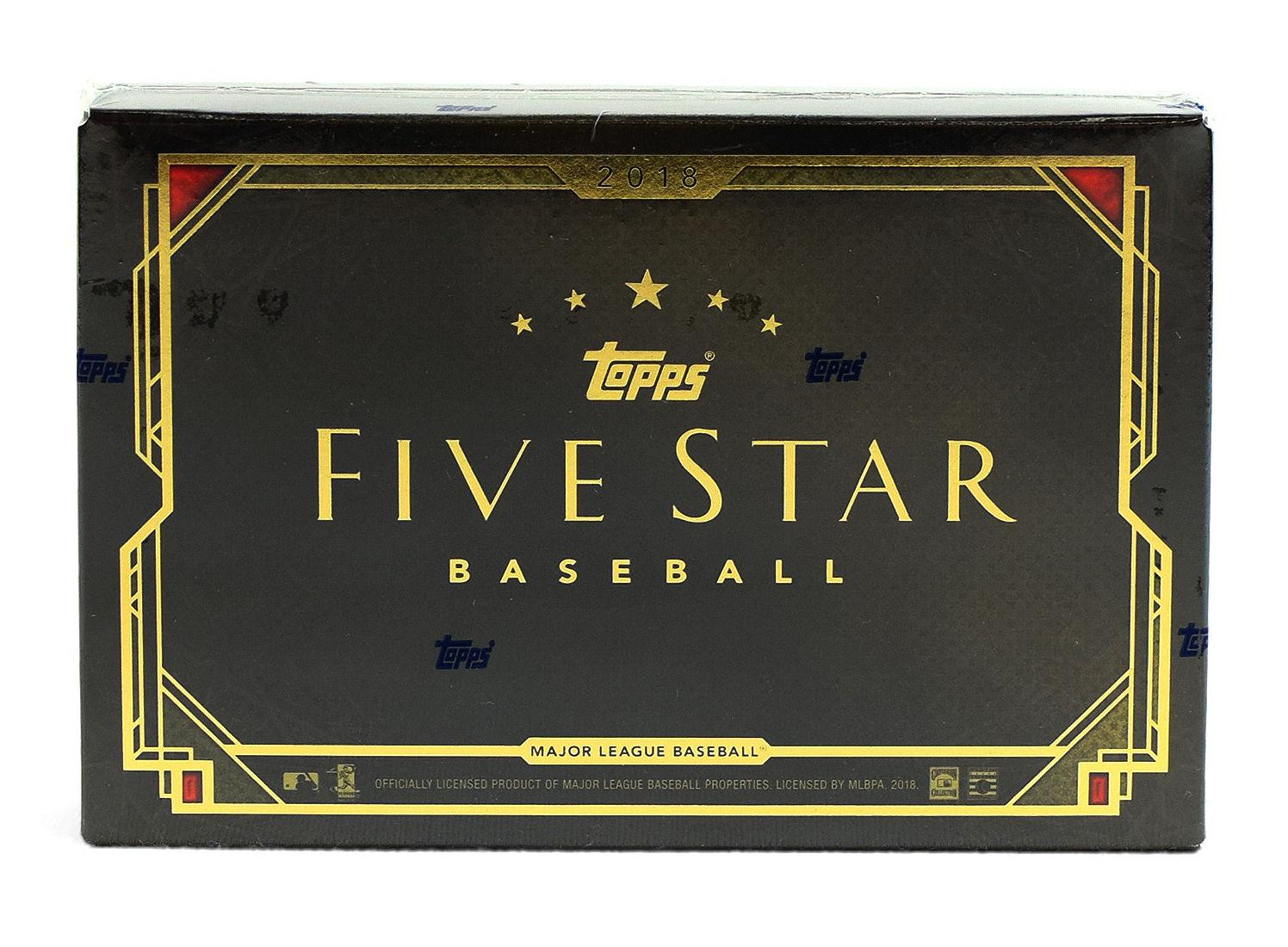 2018 Topps Five Star Baseball Hobby Box | DA Card World
