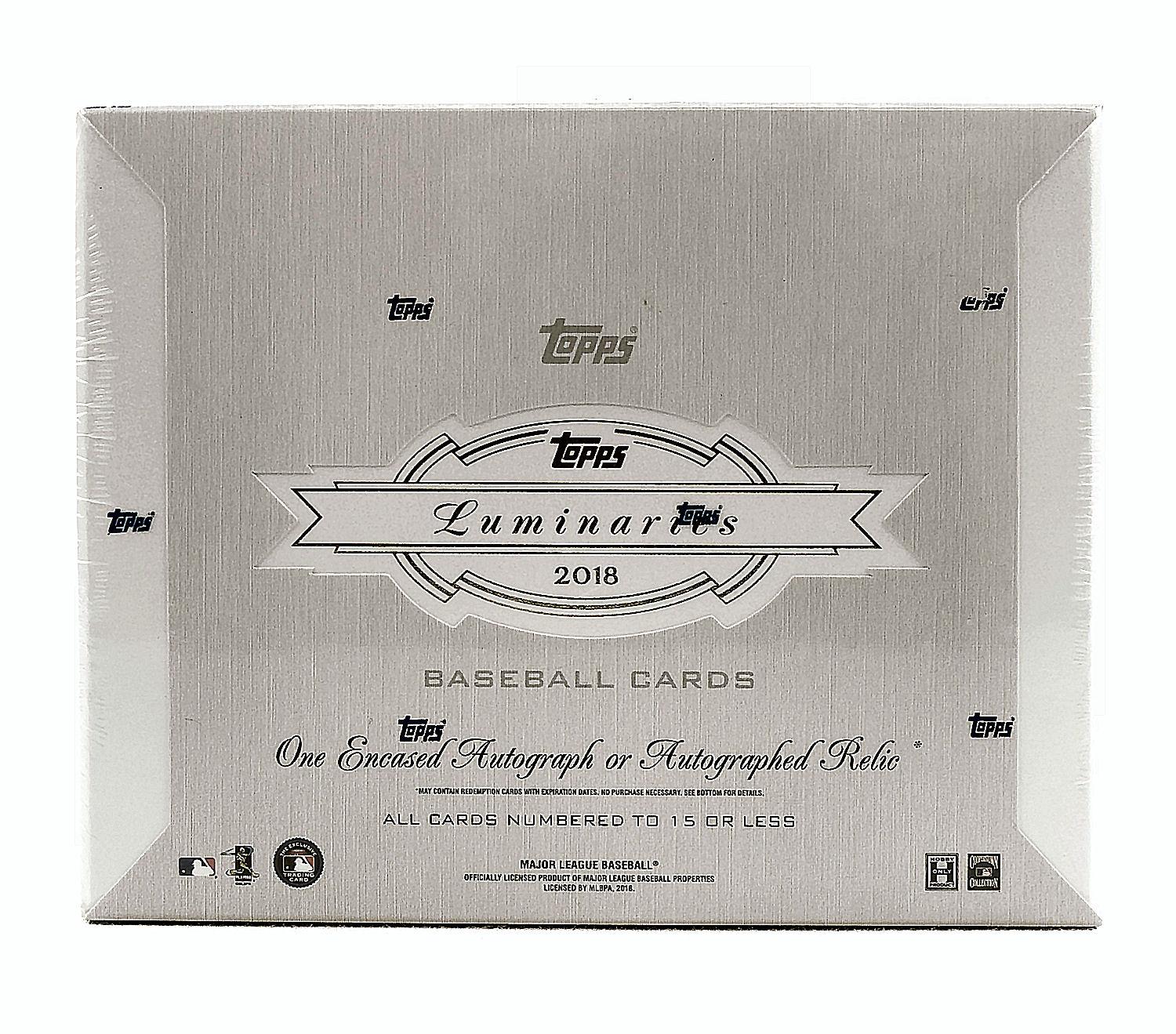 2018 Topps Luminaries Baseball Hobby Box | DA Card World