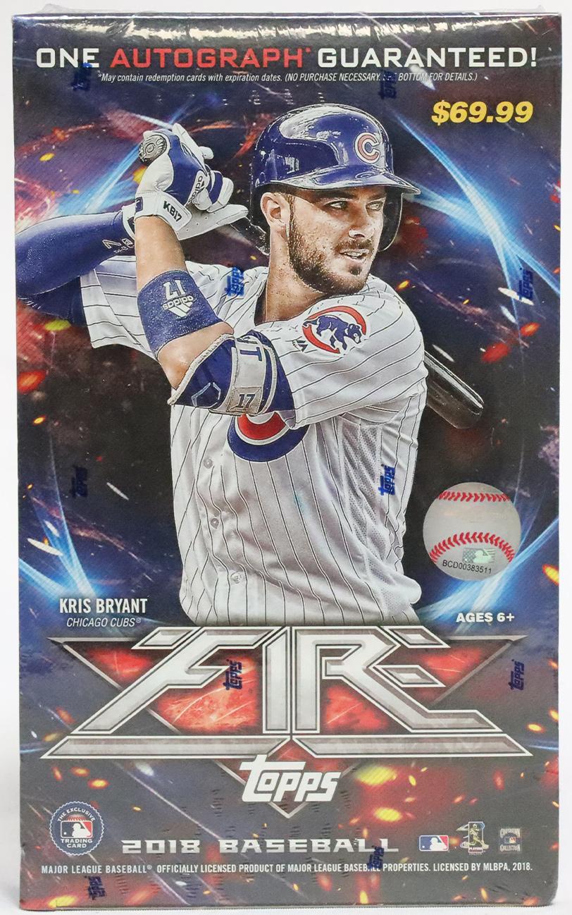 2018 Topps Fire Baseball Hobby Box | DA Card World