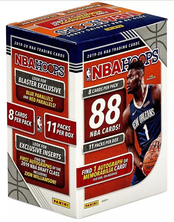 2019/20 Panini Hoops Basketball Blaster Box | DA Card World