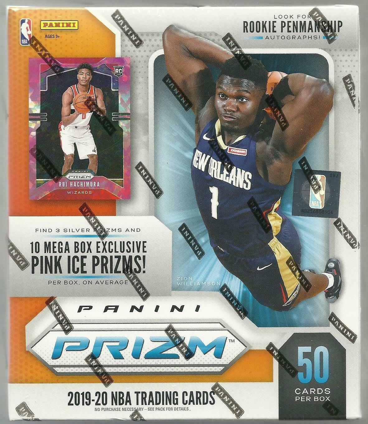 2019/20 Panini Prizm Basketball Mega Box (50 Ct.) | DA Card World