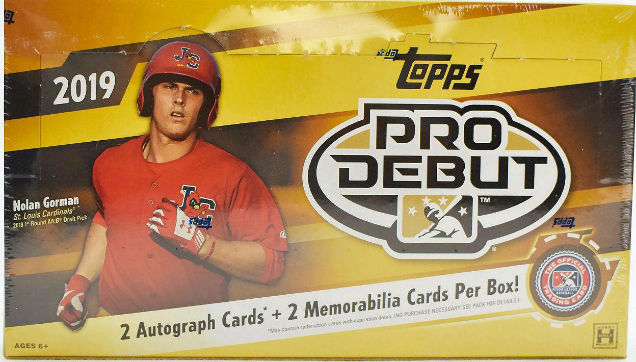 2019 Topps Pro Debut Baseball Hobby Box | DA Card World