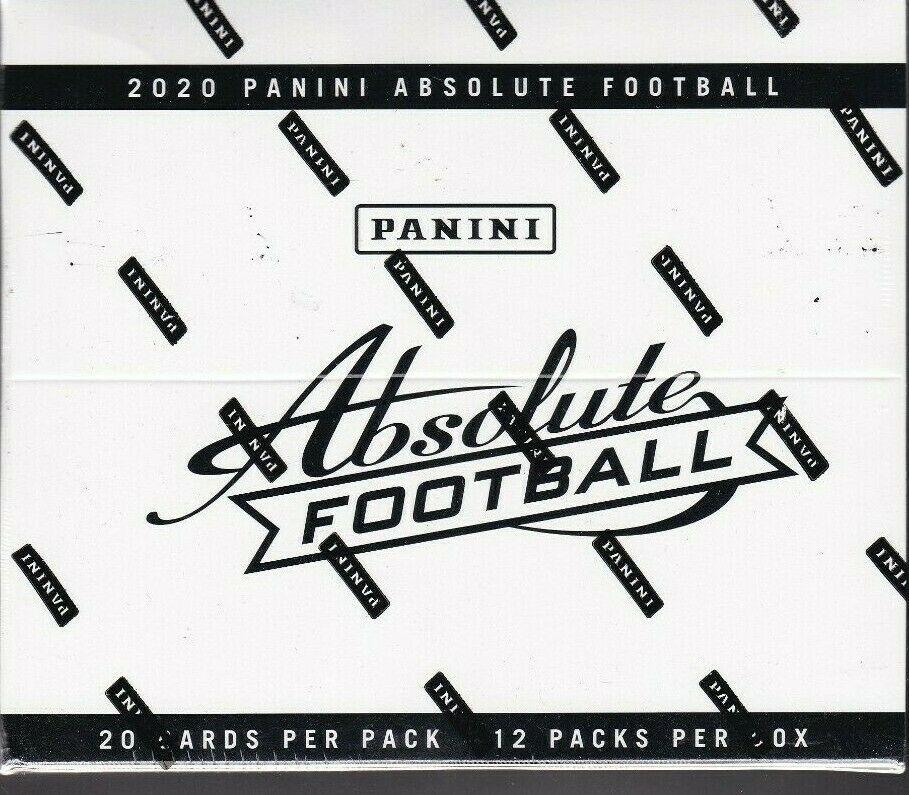 2020 Panini Absolute Football Jumbo Value Fat Pack 12-Pack Box | DA ...