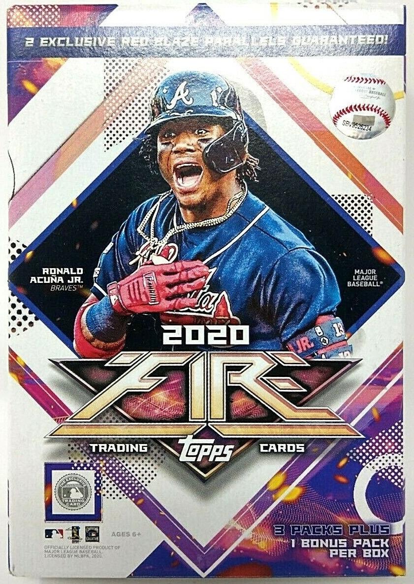2020 Topps Fire Baseball Hanger Box | DA Card World