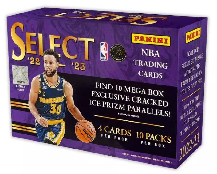 2022/23 Panini Select Basketball 40-Card Mega Box | DA Card World