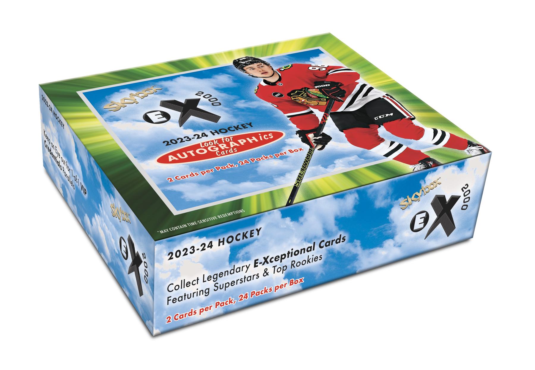2023/24 Upper Deck Skybox E-X 2000 Hockey Hobby 12-Box Case (Presell ...