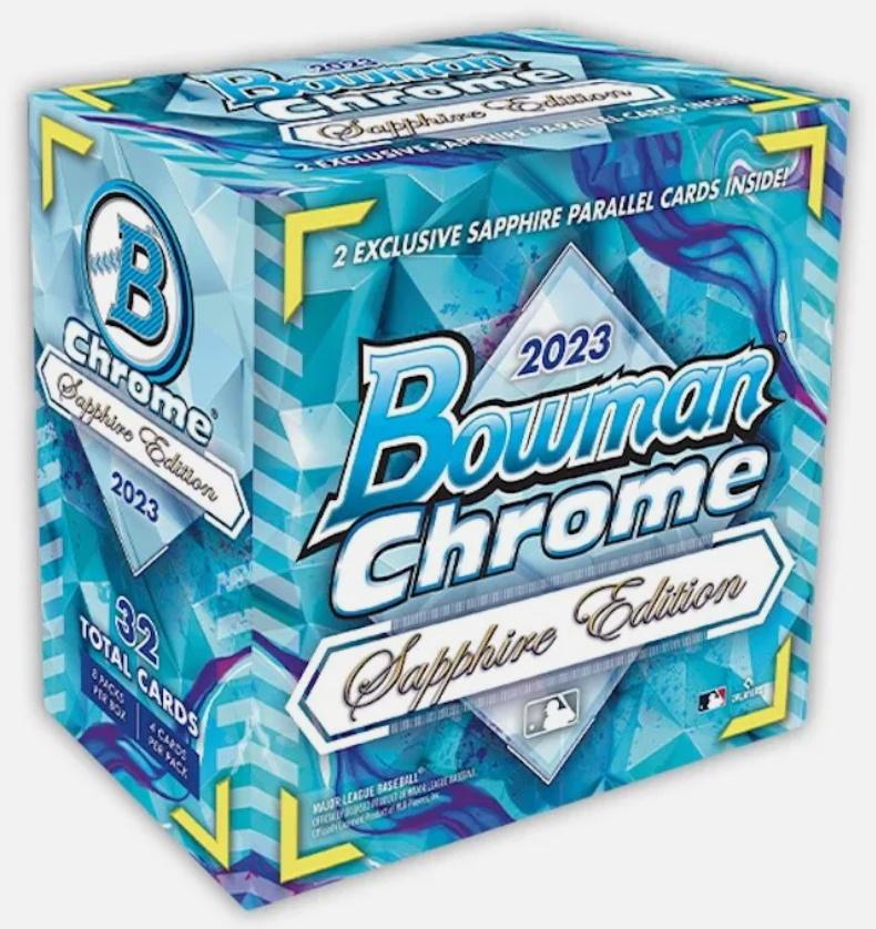 2023 Bowman Chrome Sapphire Baseball Box | DA Card World