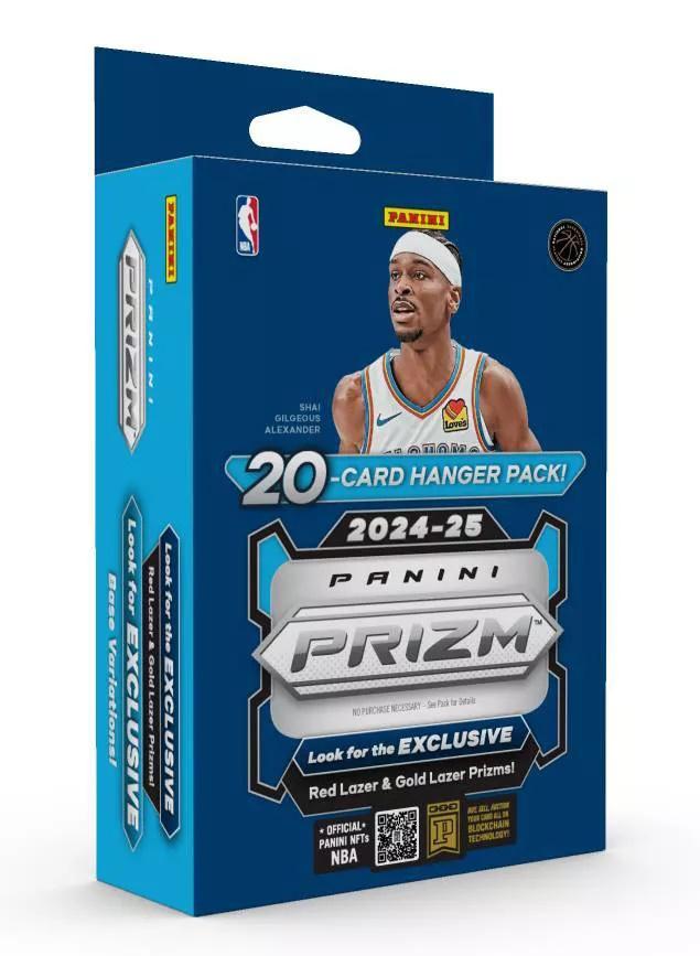 2024/25 Panini Prizm Basketball Hanger Box (Red and Gold Lazer Prizms ...