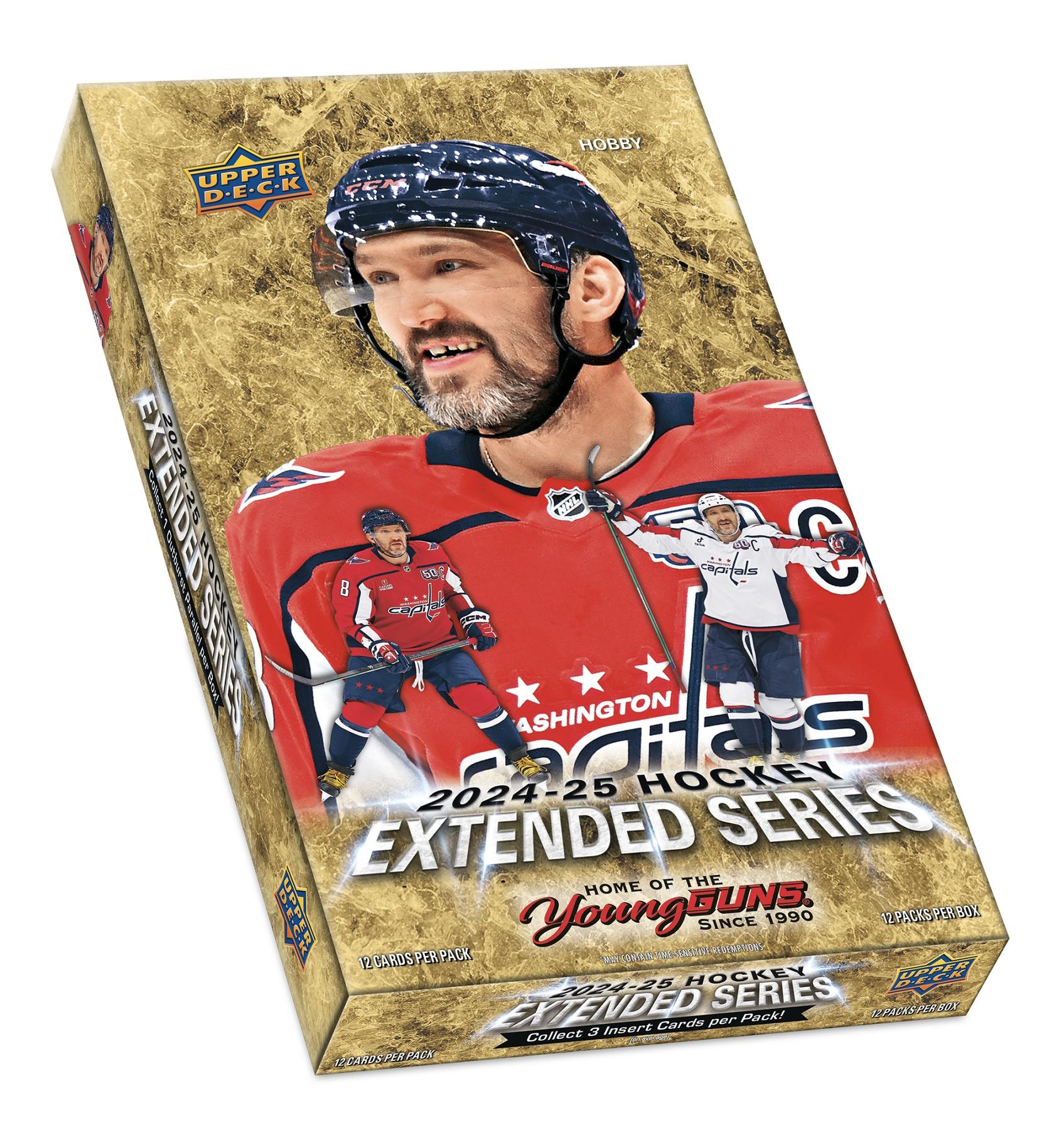 2024/25 Upper Deck Extended Series Hockey Hobby 12-Box Case (Presell ...