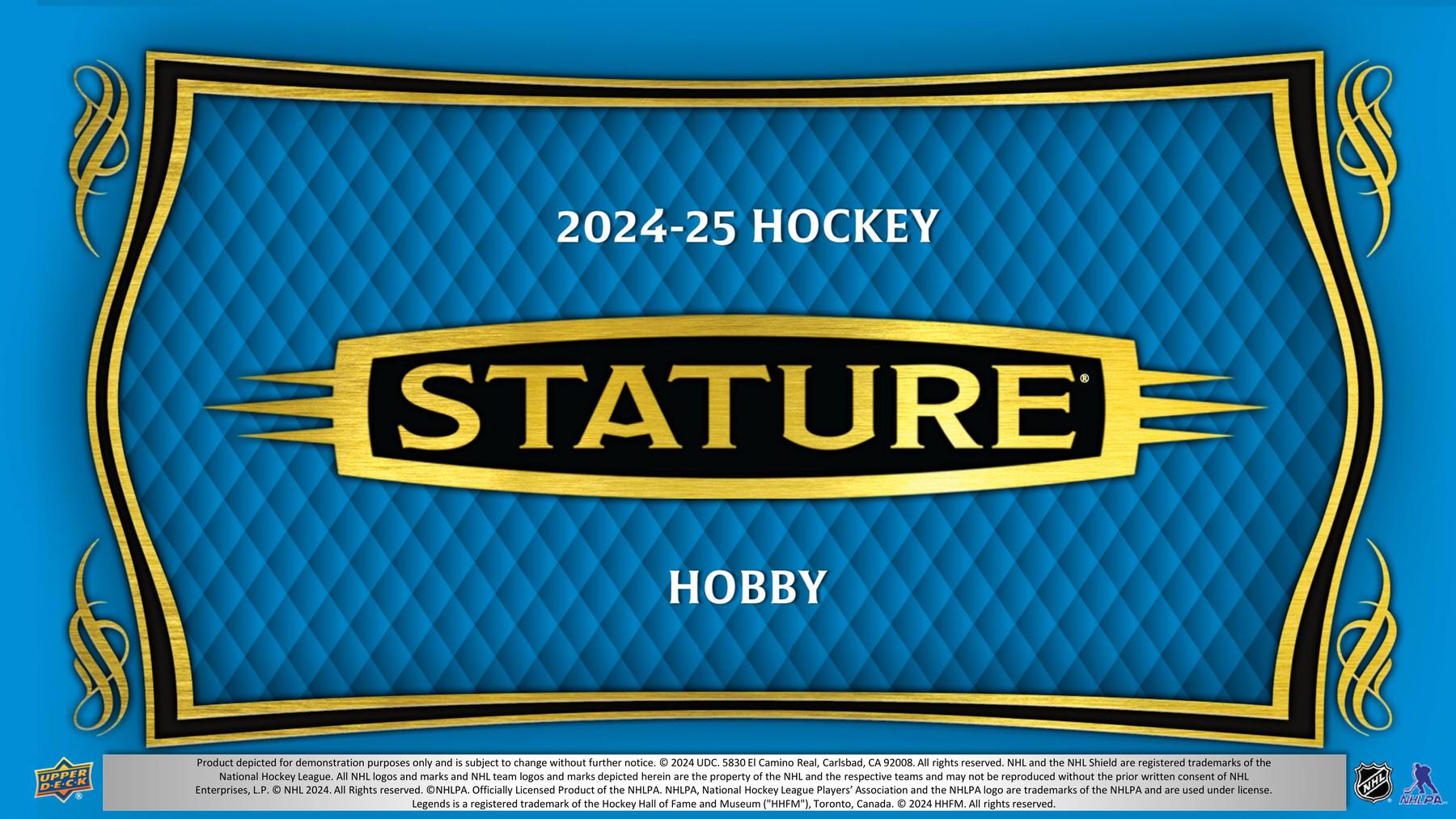 2024/25 Upper Deck Stature Hockey Hobby Box (Presell) | DA Card World