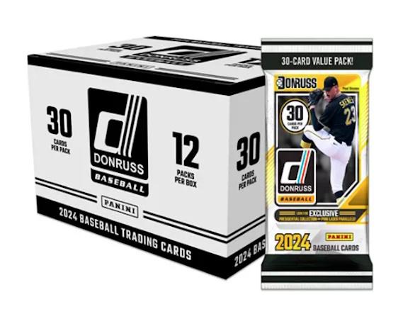 2024 Panini Donruss Baseball Jumbo Value 12-Pack Box | DA Card World