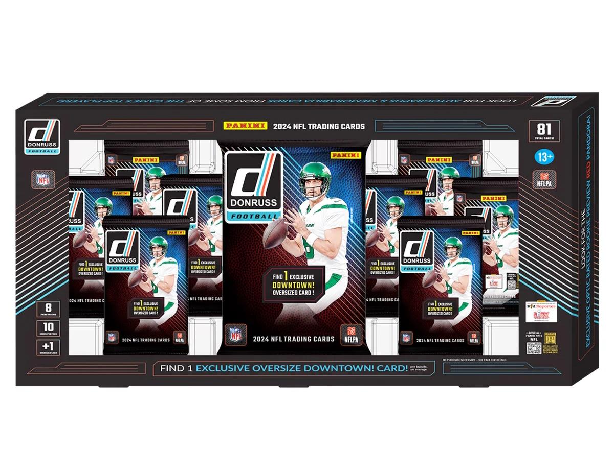 2024 Panini Donruss Football Bundle Box (Oversized Downtown Card!) | DA ...