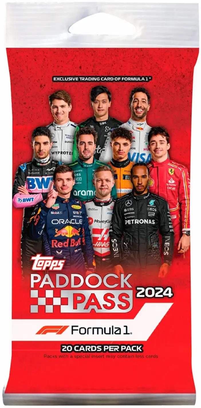 2024 Topps Paddock Pass Formula 1 F1 Jumbo Value Pack | DA Card World
