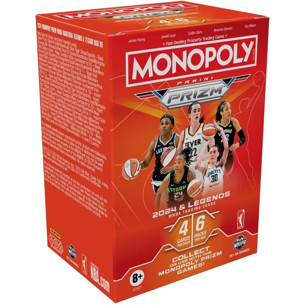 2024 Panini Prizm Monopoly WNBA Basketball 6-Pack Blaster Box | DA Card ...