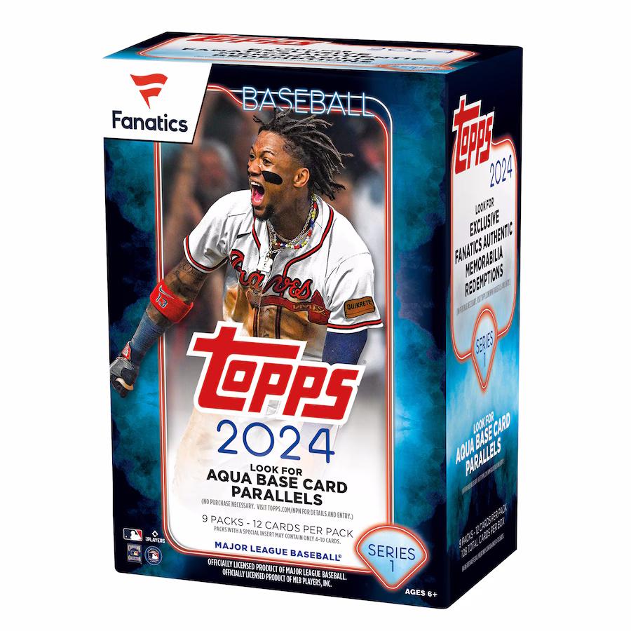 2024 Topps Series 1 Baseball 9-Pack Fanatics Blaster Box | DA Card World