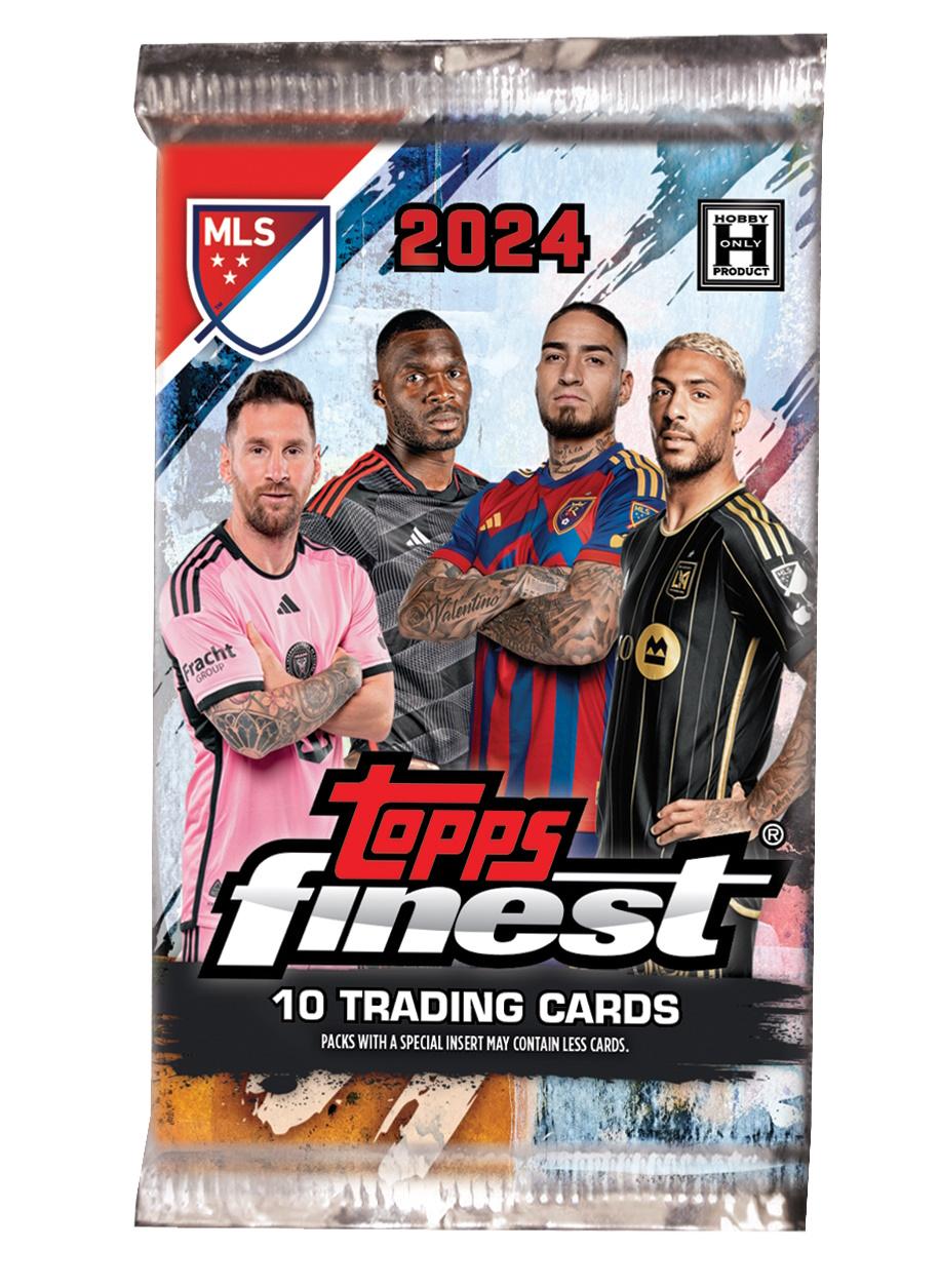 2024 Topps Finest MLS Soccer Hobby Pack | DA Card World