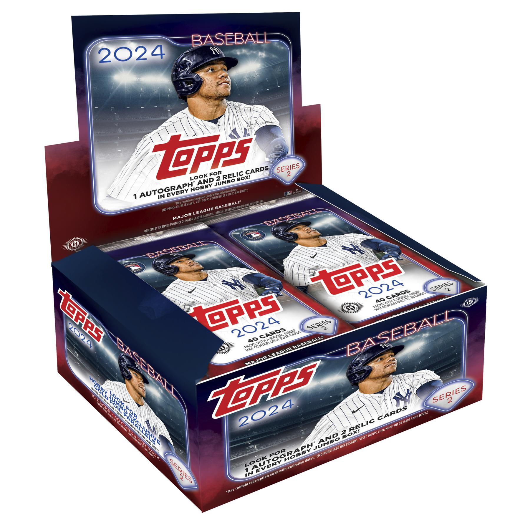 2024 Topps Series 2 Baseball Hobby Jumbo 6-Box Case - 30-Spot Pick Your ...