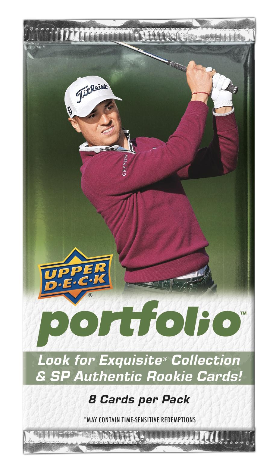 2024 Upper Deck Portfolio Golf Hobby Pack | DA Card World
