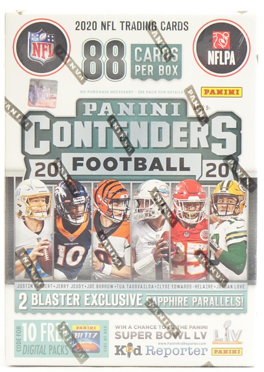 2020 Panini Contenders Football 11-Pack Blaster Box (Fanatics) | DA ...