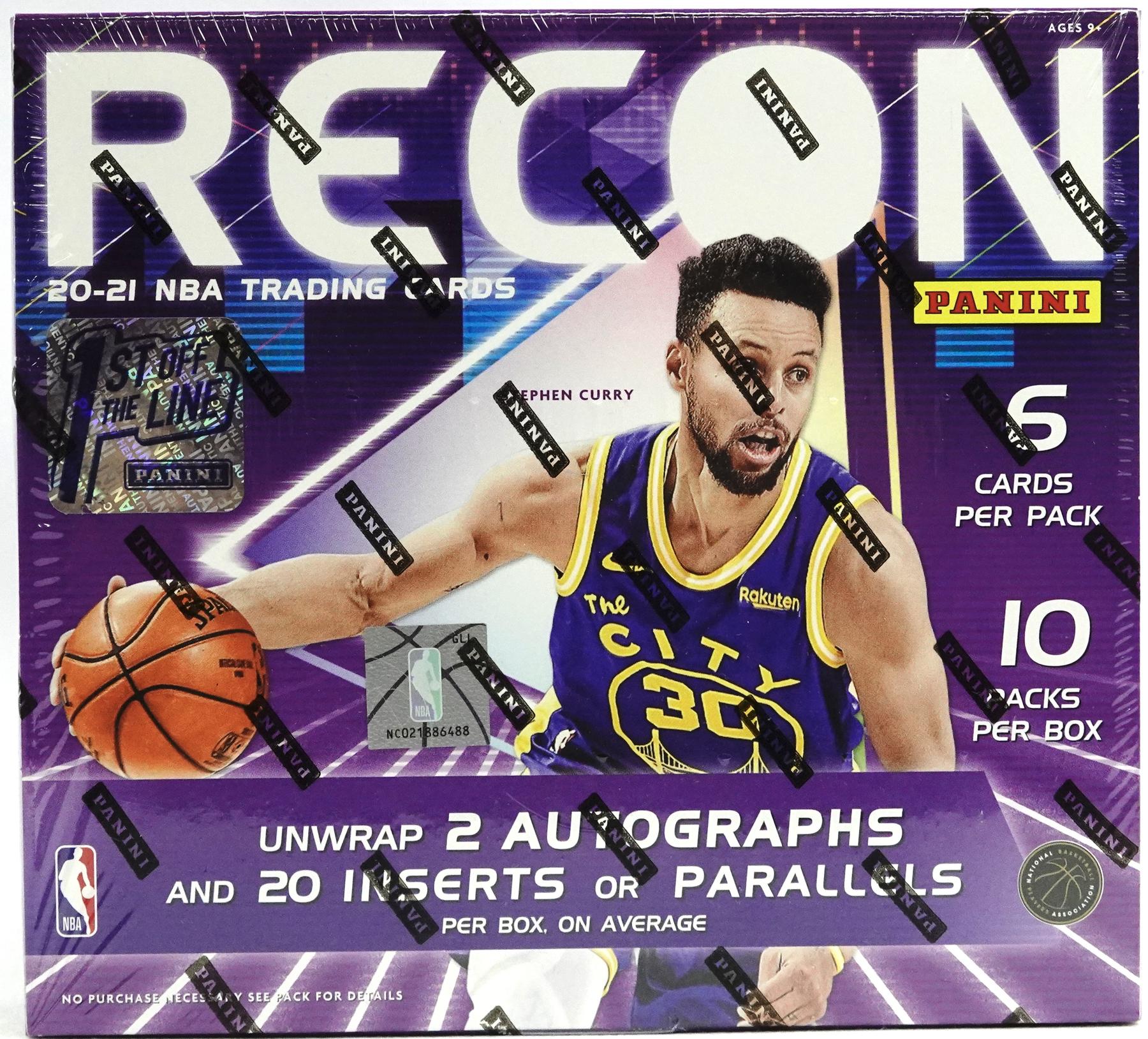 2020/21 Panini Recon Basketball 1st Off The Line FOTL Hobby Box | DA ...