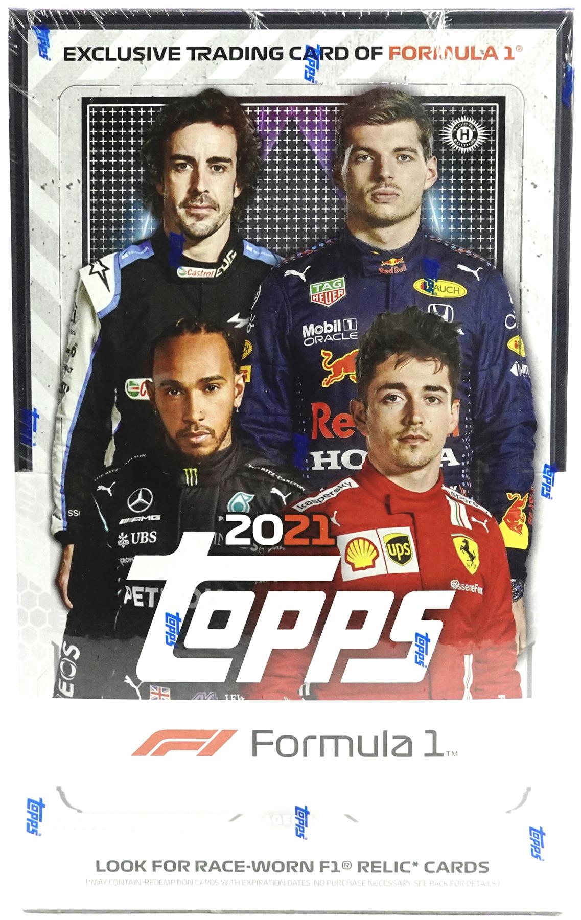 2021 Topps F1 Formula 1 Racing Hobby Box | DA Card World