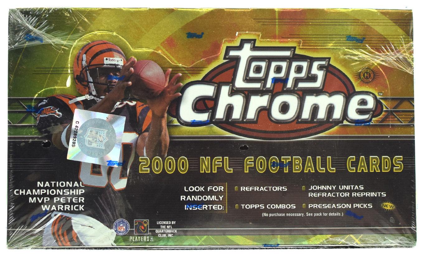 2000 Topps Chrome Football Hobby Box | DA Card World