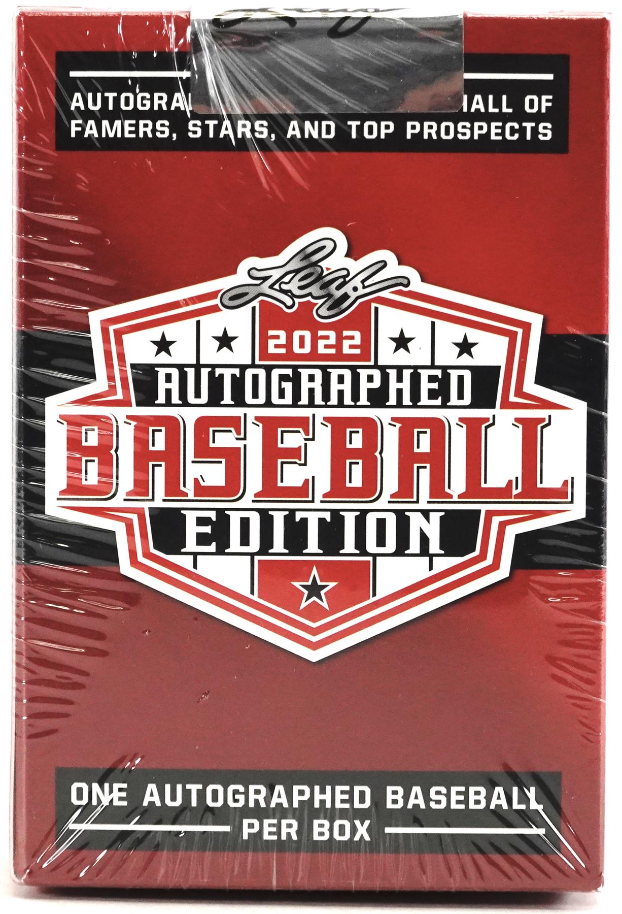 2022 Leaf Autographed Baseball Edition Hobby Box | DA Card World