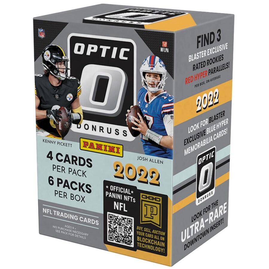 2022 Panini Donruss Optic Football 6-Pack Blaster Box (Red Hyper ...