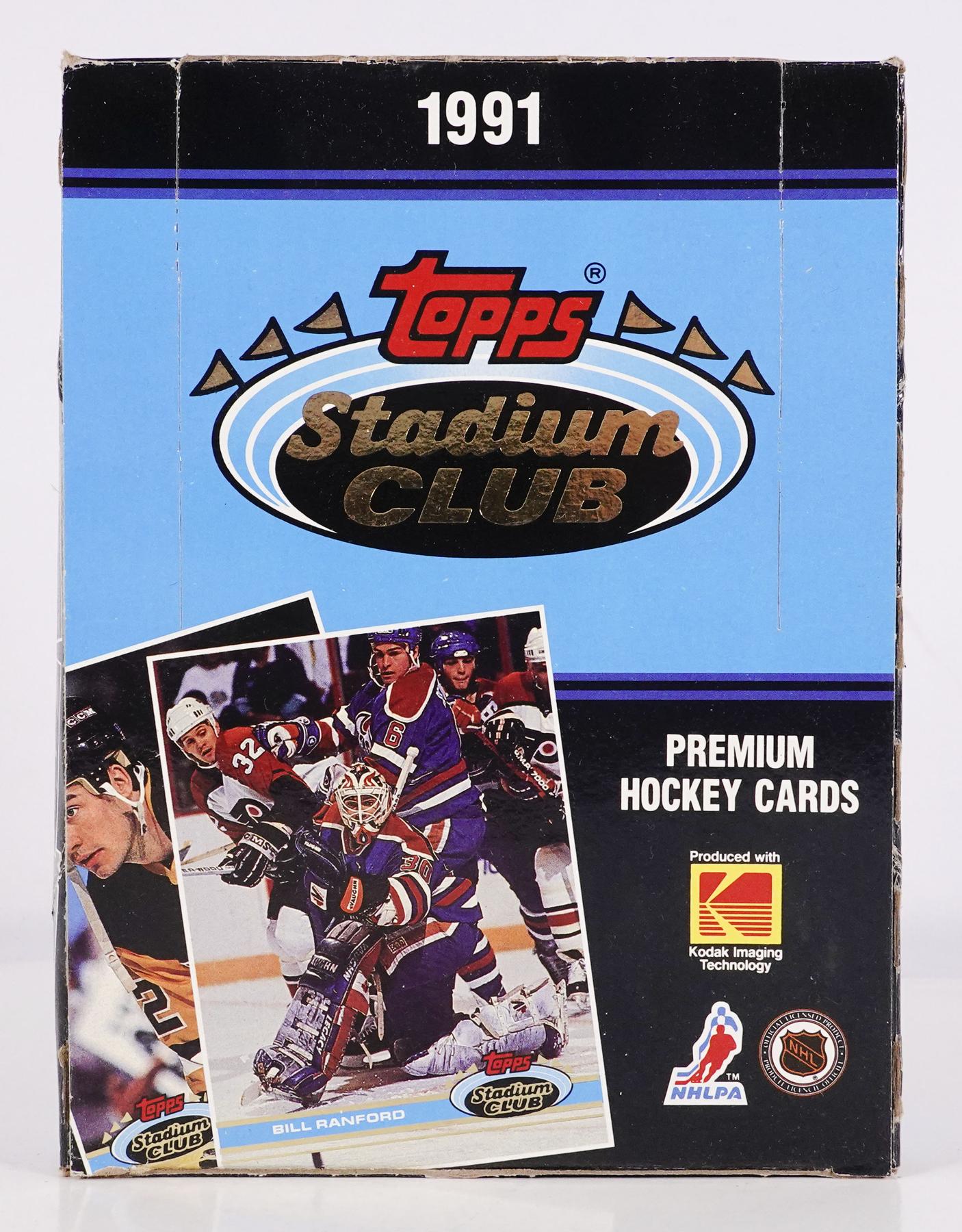 1991/92 Topps Stadium Club Hockey Hobby Box | DA Card World